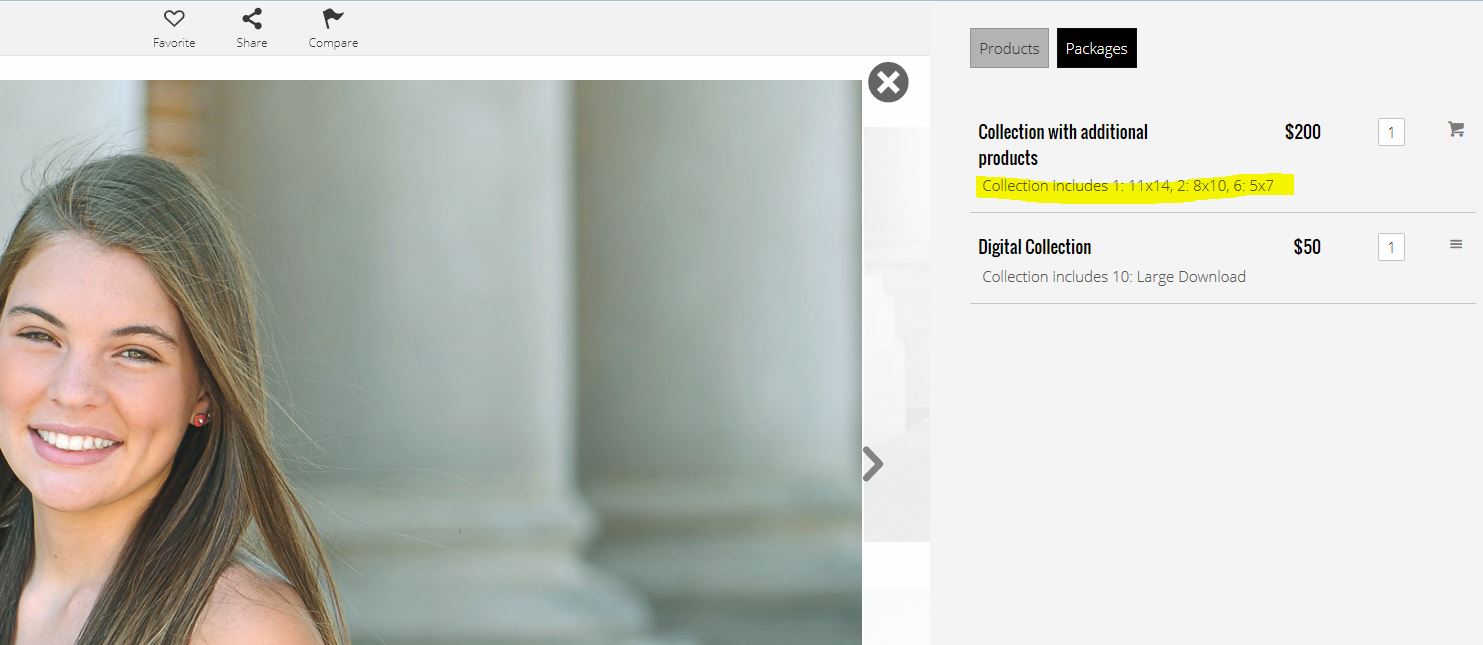 Offer Additional Products in Collections | Sytist Manual | Articles ...